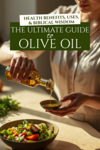 The Ultimate Guide to Olive Oil: Health Benefits, Uses, and Biblical ...